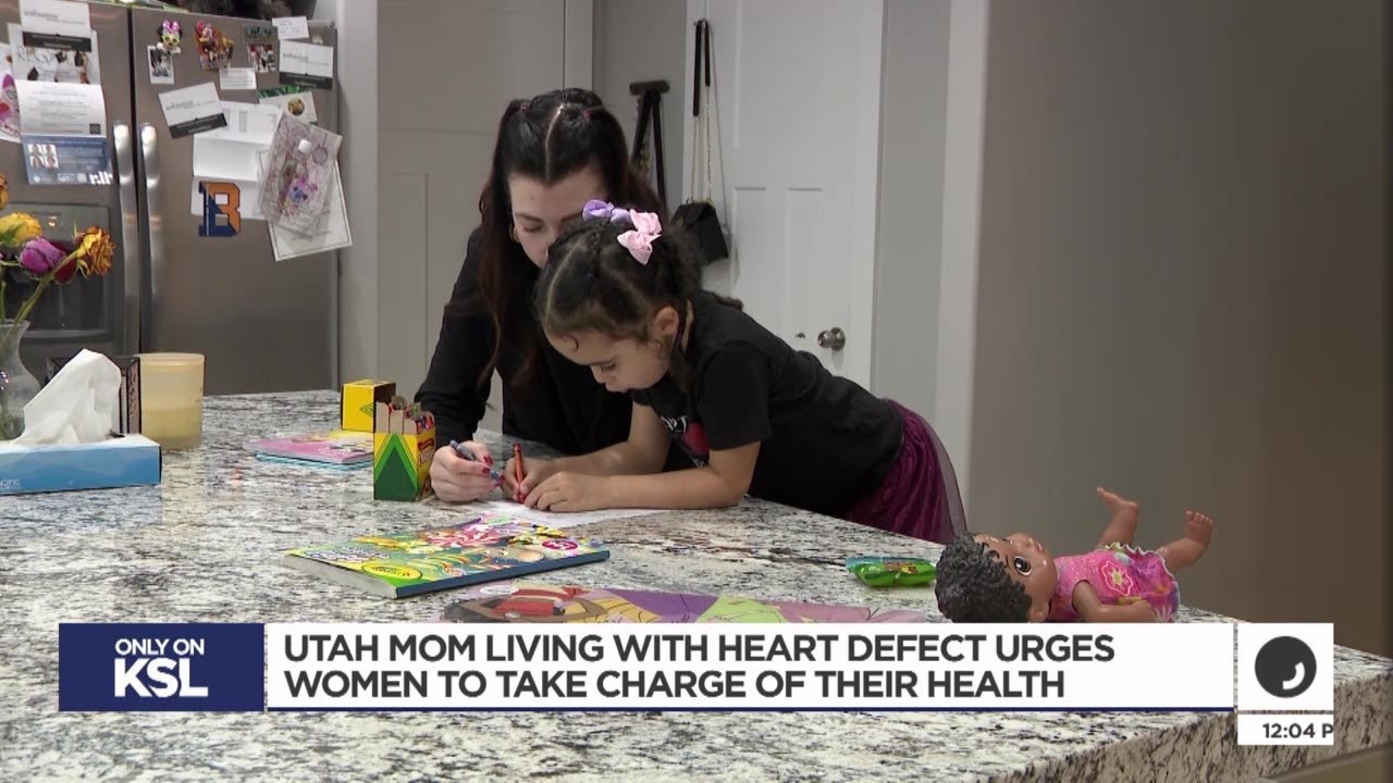 Video: Utah mom living with heart defect urges women to take charge of ...