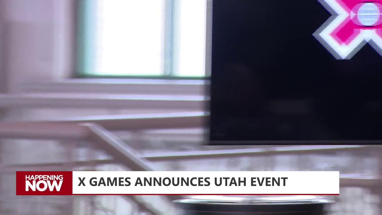 Video: X GAMES ANNOUNCES UTAH EVENT - KSLTV.com