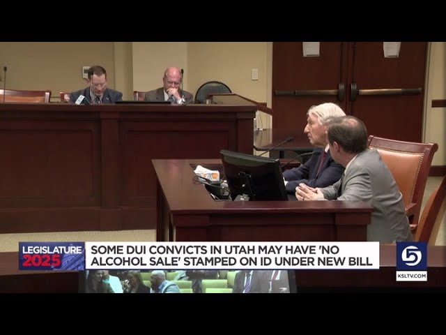 Video: Some DUI convicts in Utah may have 'no alcohol sale' stamped on ...
