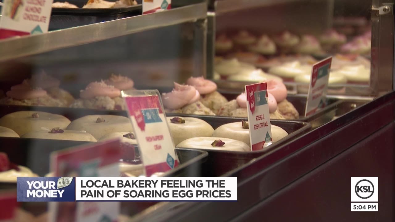 Video: Utah bakery feeling the pain of soaring egg prices - KSLTV.com