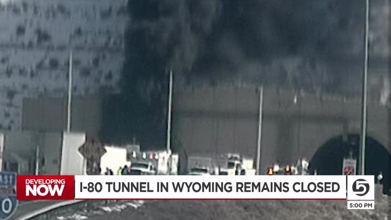Video: Scene being cleared, tunnel structure is holding after Wyoming’s ...