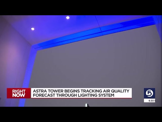 Video: Astra Tower begins tracking air quality forecast through ...