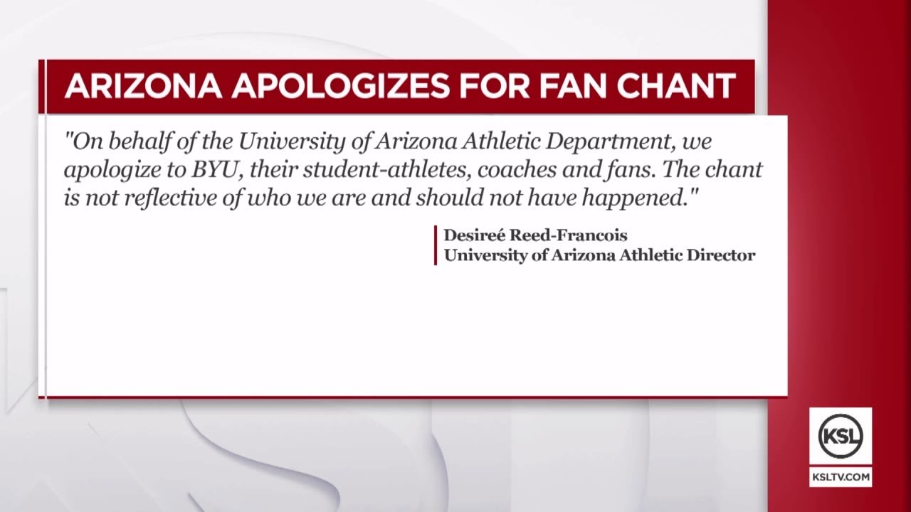 Video: Arizona AD apologizes to BYU basketball for offensive chant directed at Latter-day Saints ...