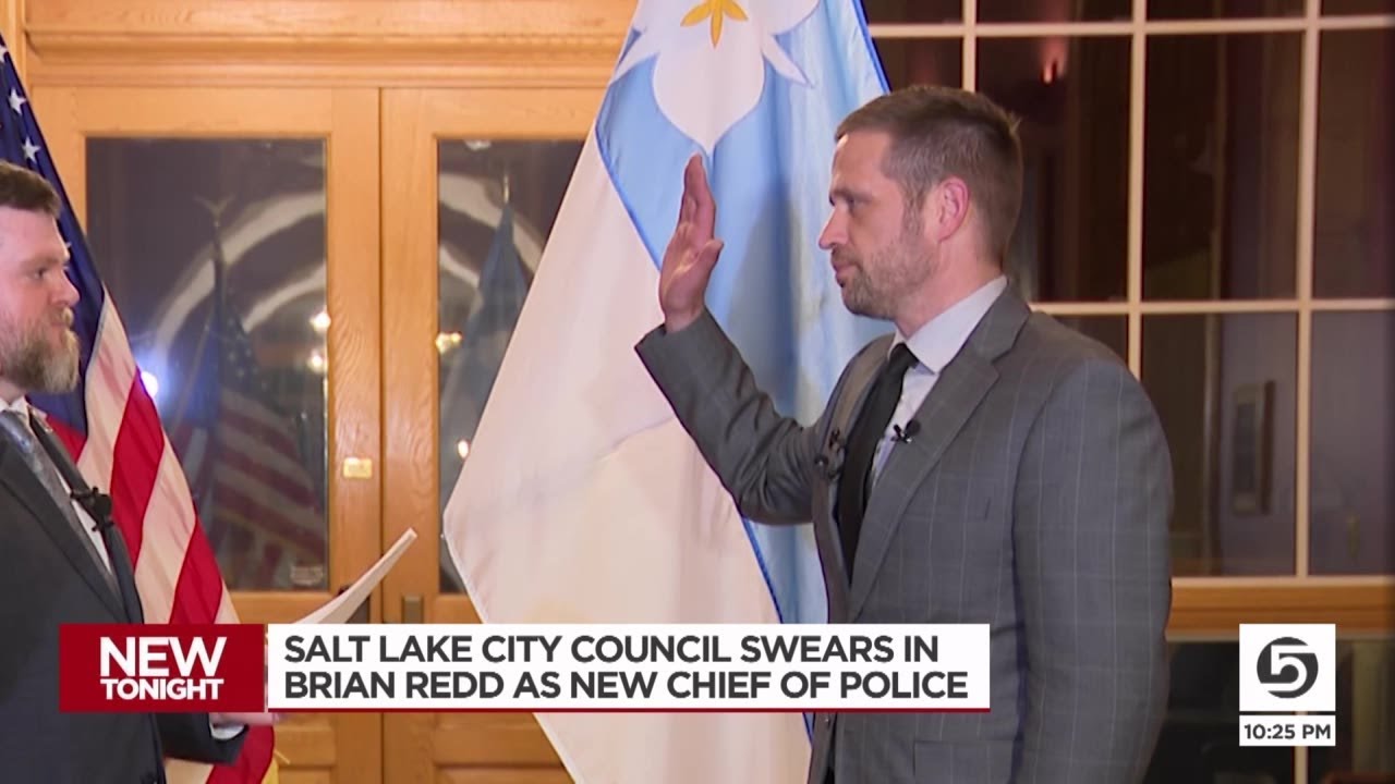 Video: 'I'm excited': Salt Lake City has a new police chief in town - KSLTV.com