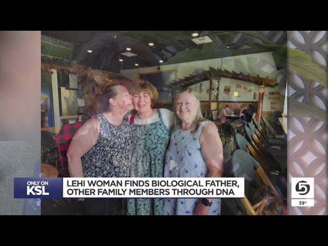 Video: 'A weight was lifted': Lehi woman finds biological father, other ...