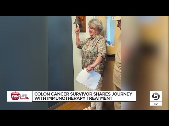 Video: Colon cancer survivor shares experience with immunotherapy ...