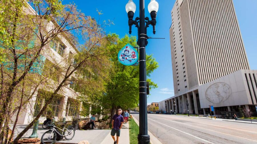 Salt Lake City's newest art walk unearths a hidden downtown gem