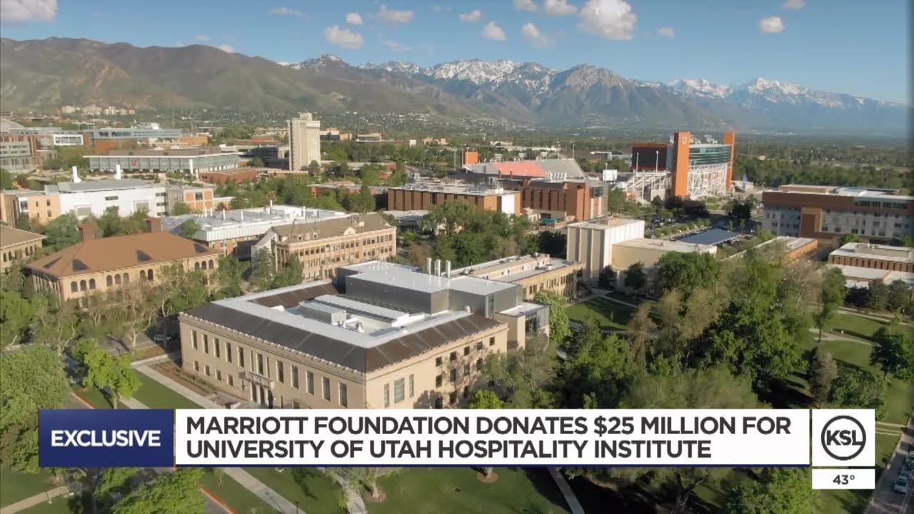 Video: Marriott family discusses $25 million donation to create ...