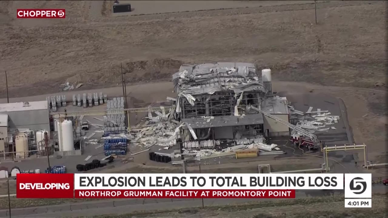 Video: Northrop Grumman building a total loss after explosion - KSLTV.com