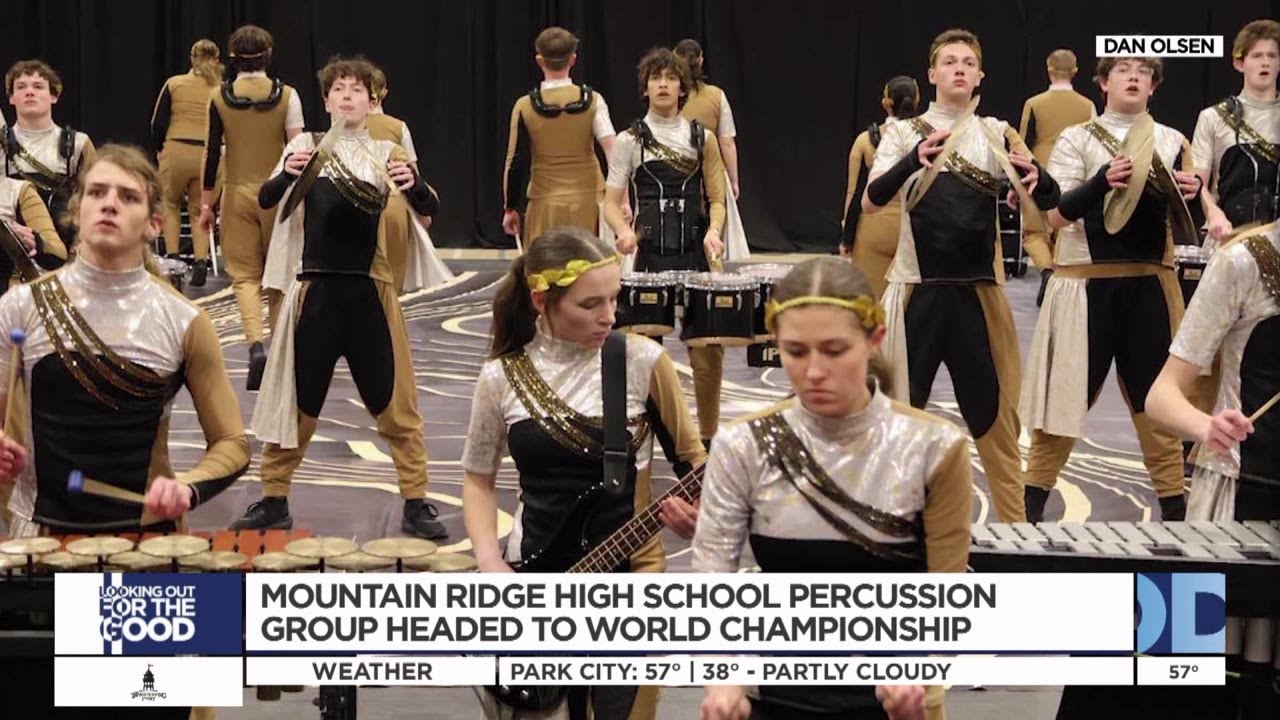 Video: Looking Out for the Good: Mountain Ridge High School percussion ...