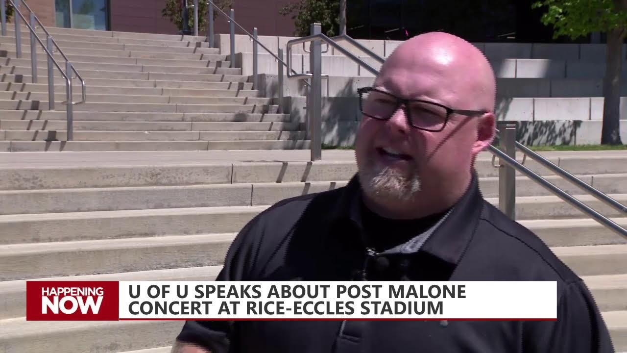 Video: University of Utah talks about tonight's Post Malone concert a ...