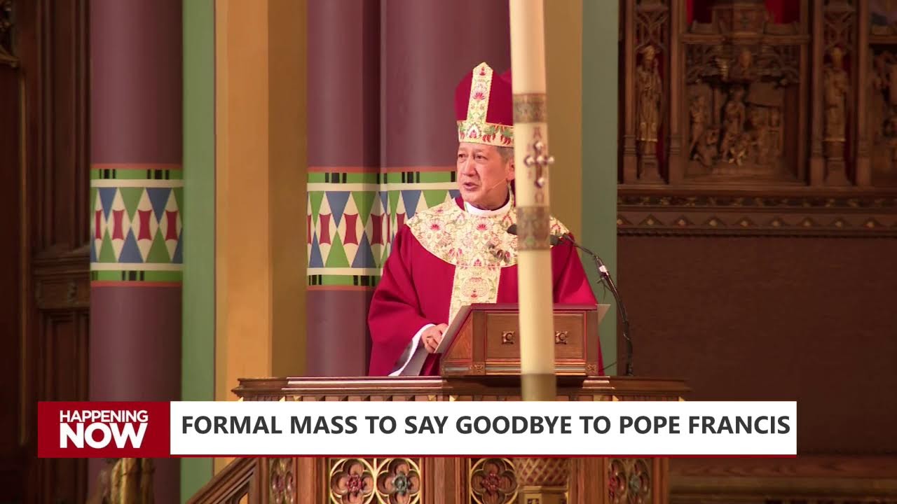 Video: FORMAL MASS TO SAY GOODBYE TO POPE FRANCIS - KSLTV.com