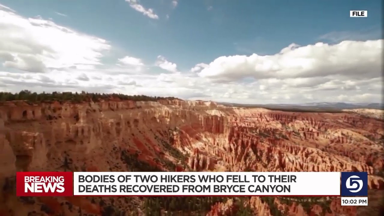 Video: Two people dead after falling over 350 feet in Bryce Canyon ...