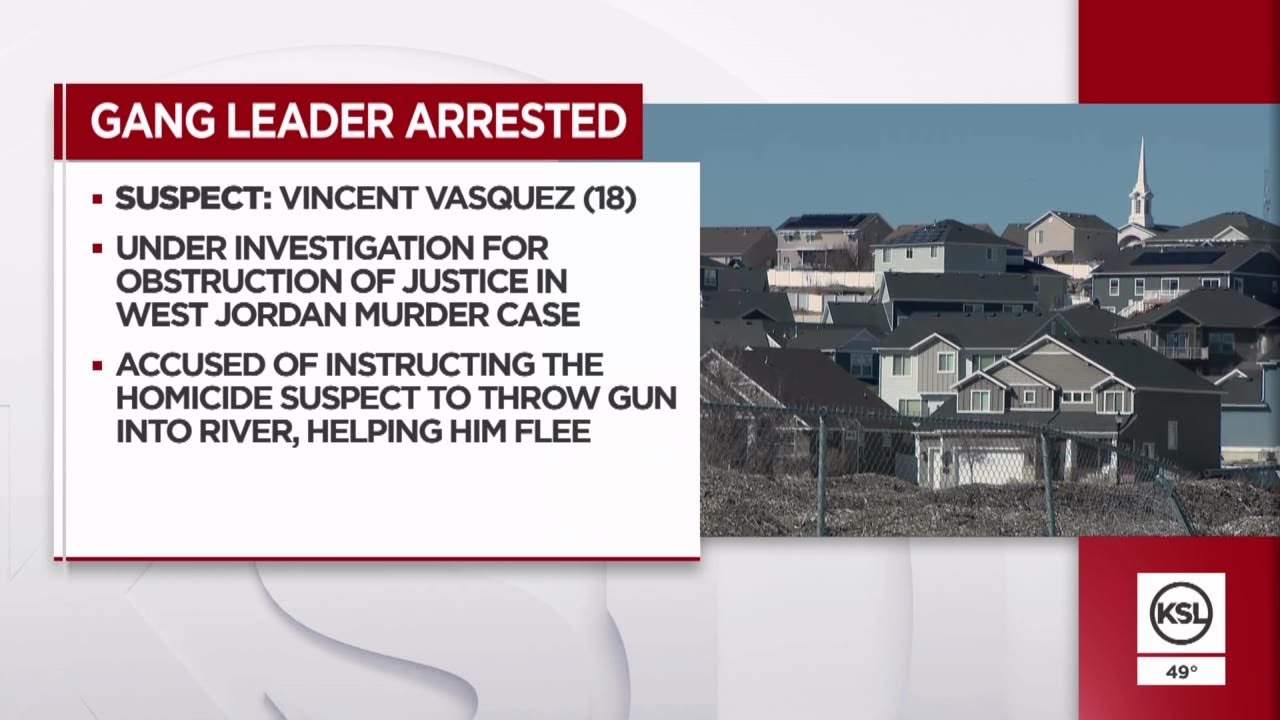 Video: Second documented gang member arrested in West Jordan murder ...