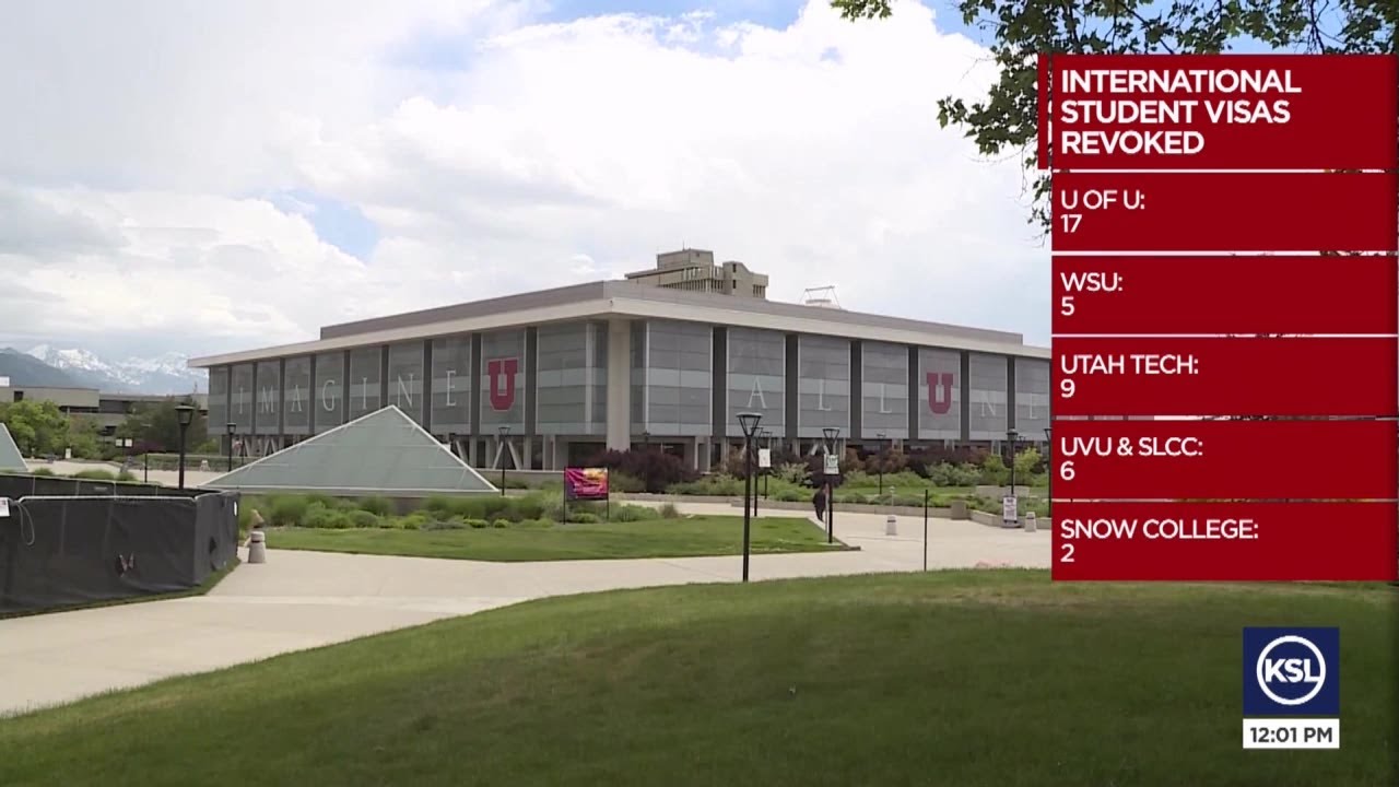 Video Utah Colleges Universities Say International Student Visas Are