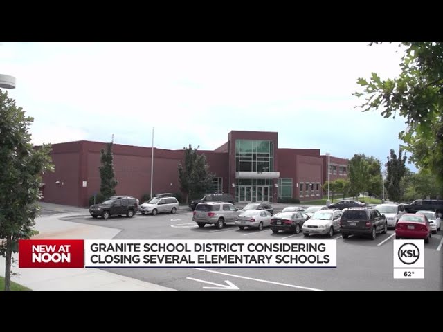 Video: Granite School District considering closing east-side elementary ...
