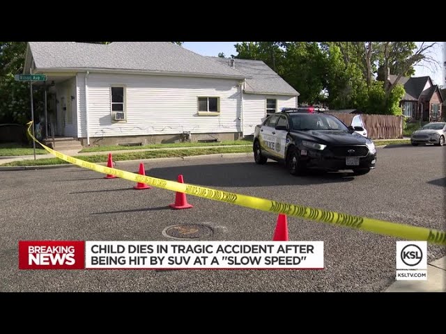Video: Young child dies after “slow speed” crash in Salt Lake City ...