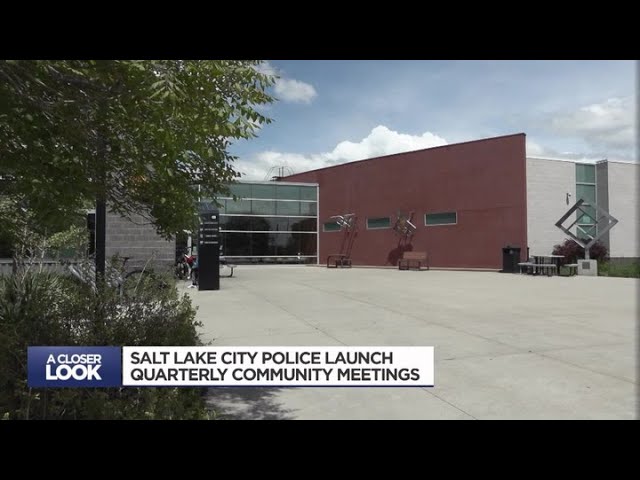 Video: SLC police launch quarterly community meetings - KSLTV.com