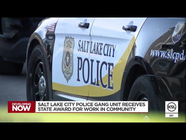 Video: Salt Lake City's gang detectives recognized as Gang Unit of the ...