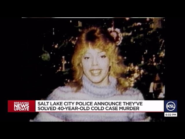 Video: Salt Lake police announce cold case homicide solved on 40th ...