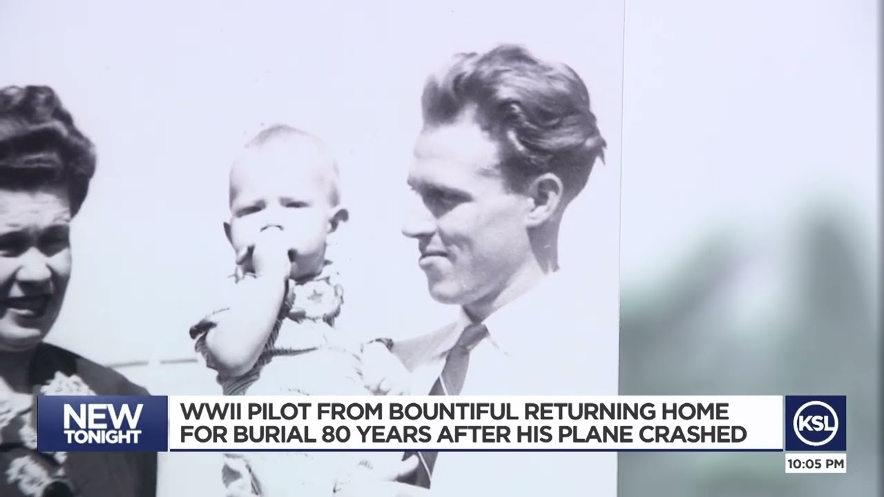 Video: WWII Pilot returning home to Utah for burial 80 years after his ...