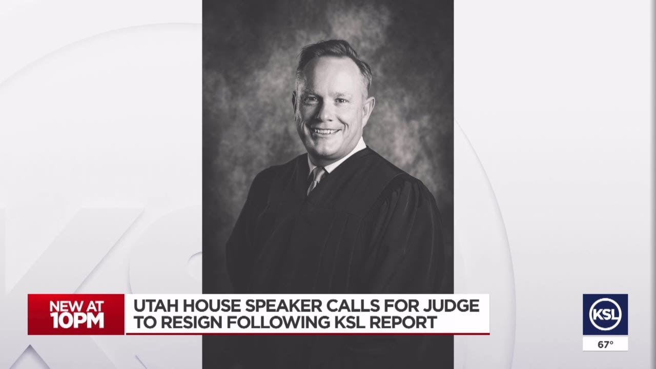 Video: Utah House speaker calls for judge to resign following KSL ...