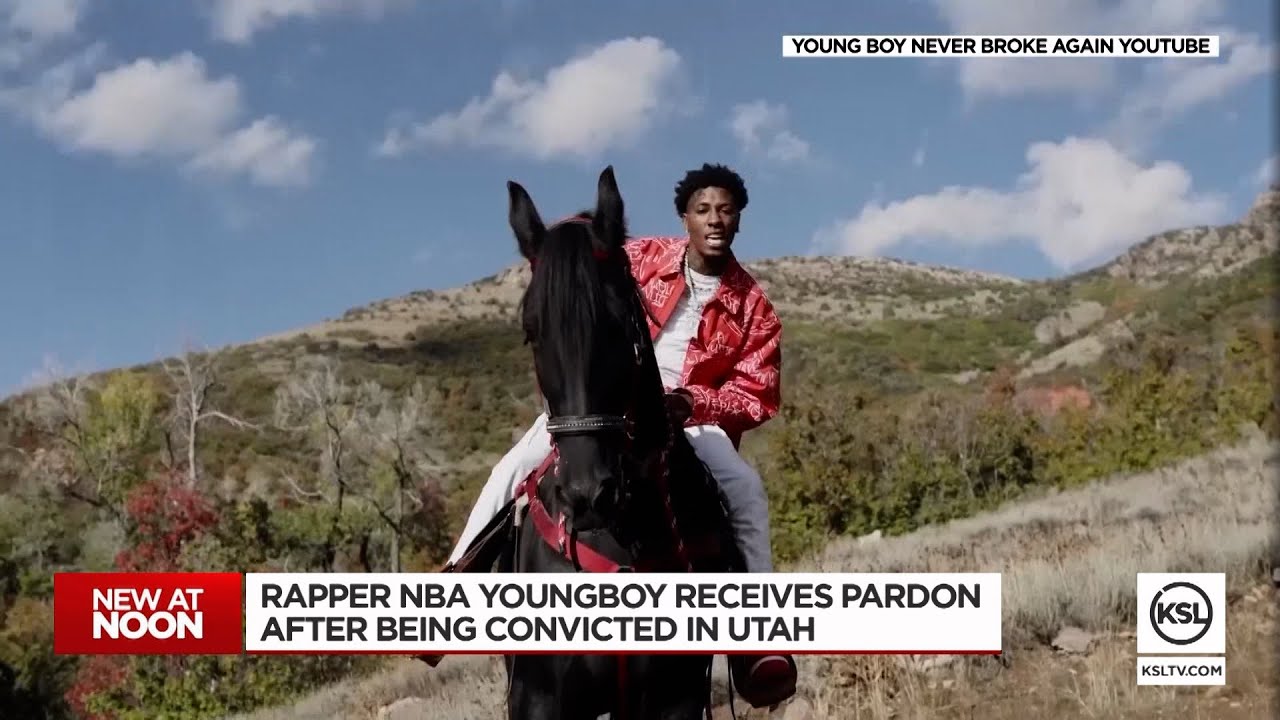 Video: NBA YoungBoy, rapper who was convicted in Utah, receives pardon ...