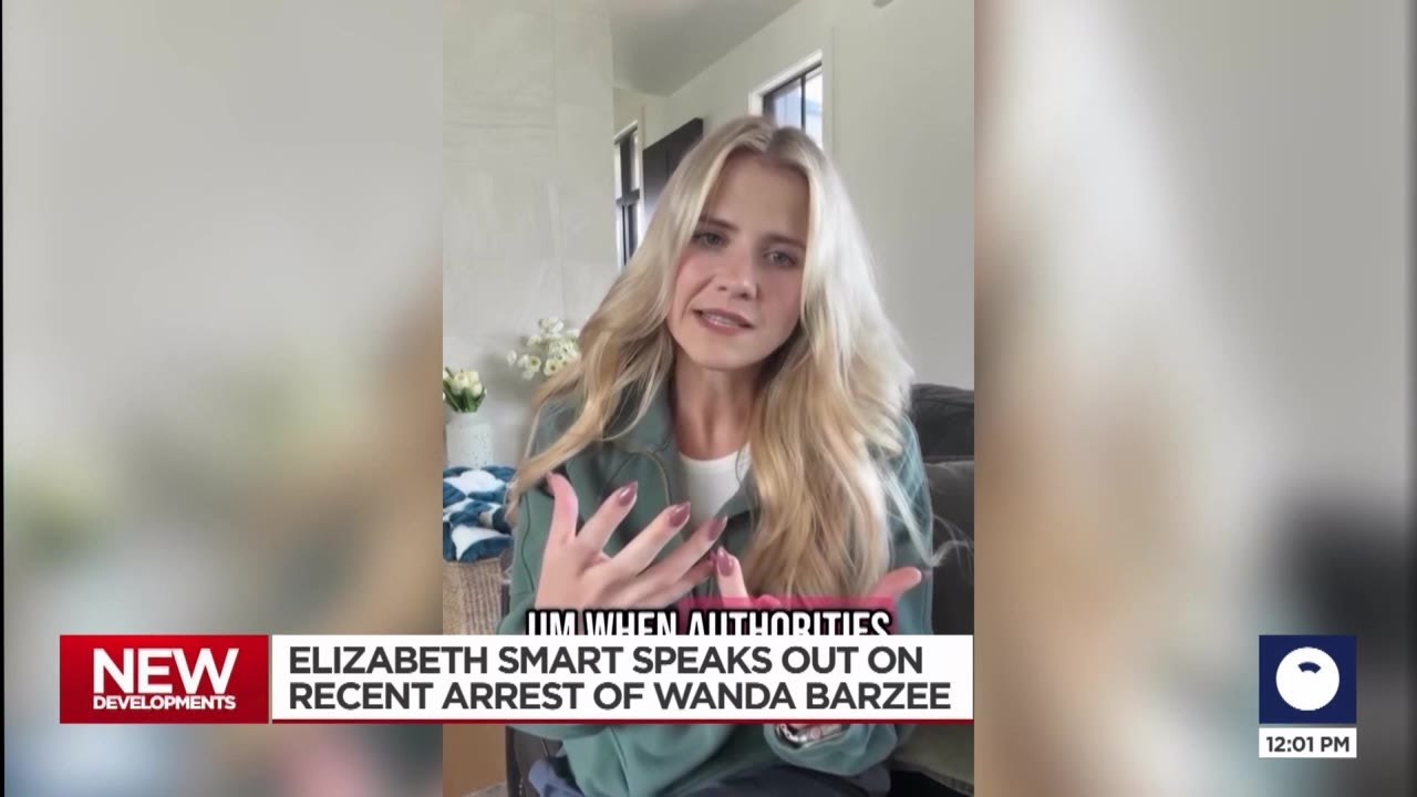Video: Elizabeth Smart says her kidnapper's recent arrest validates her ...