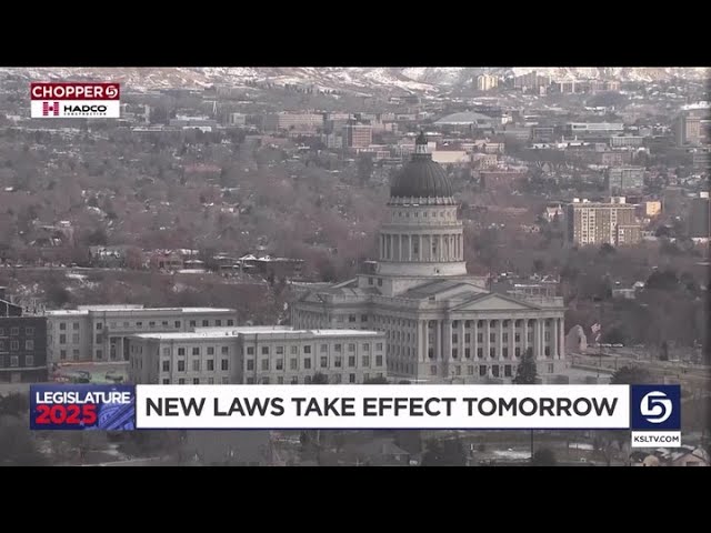 Video: These new Utah laws take effect this week - KSLTV.com