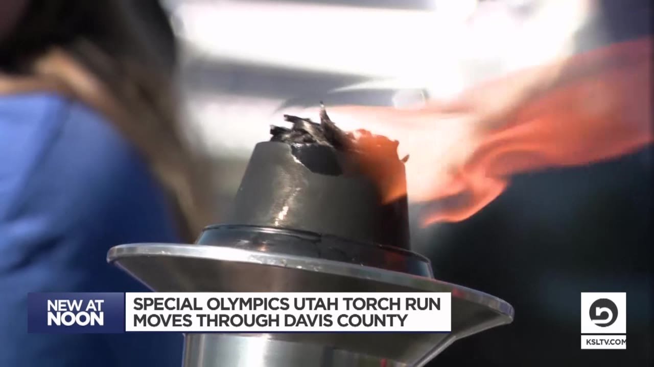 Video: Special Olympics Utah Law Enforcement Torn Run moves through ...