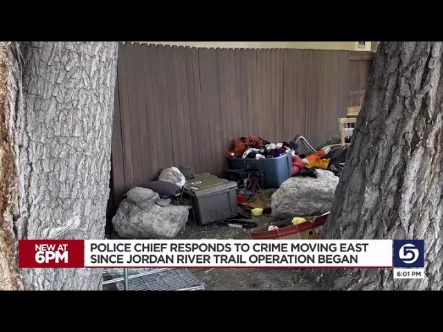 Video: Police chief responds to crime moving east since Jordan River ...