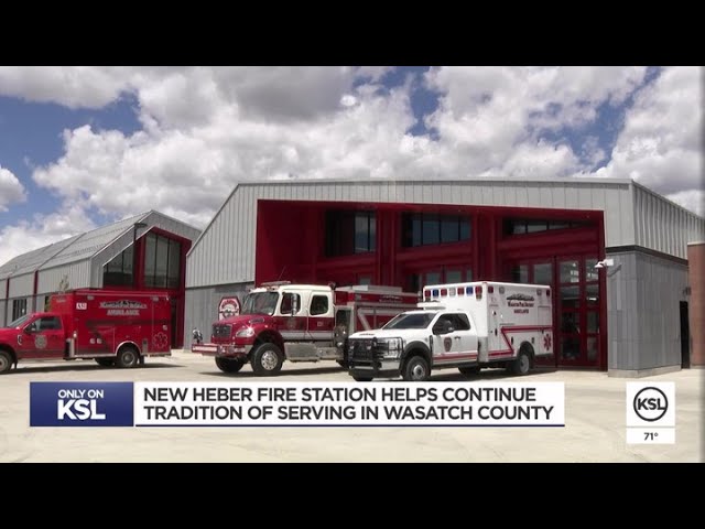 Video: New Heber fire station built for the future, rooted in family ...