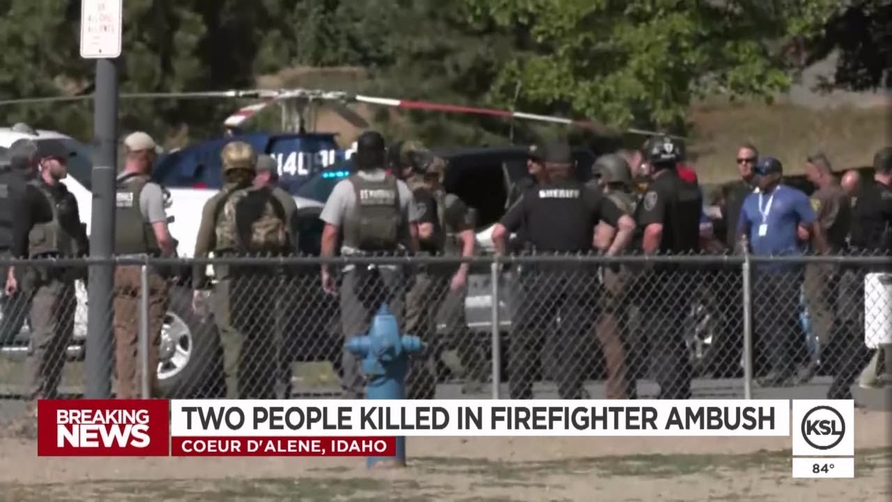 Video: 2 killed, 1 wounded in sniper ambush as Idaho firefighters come ...