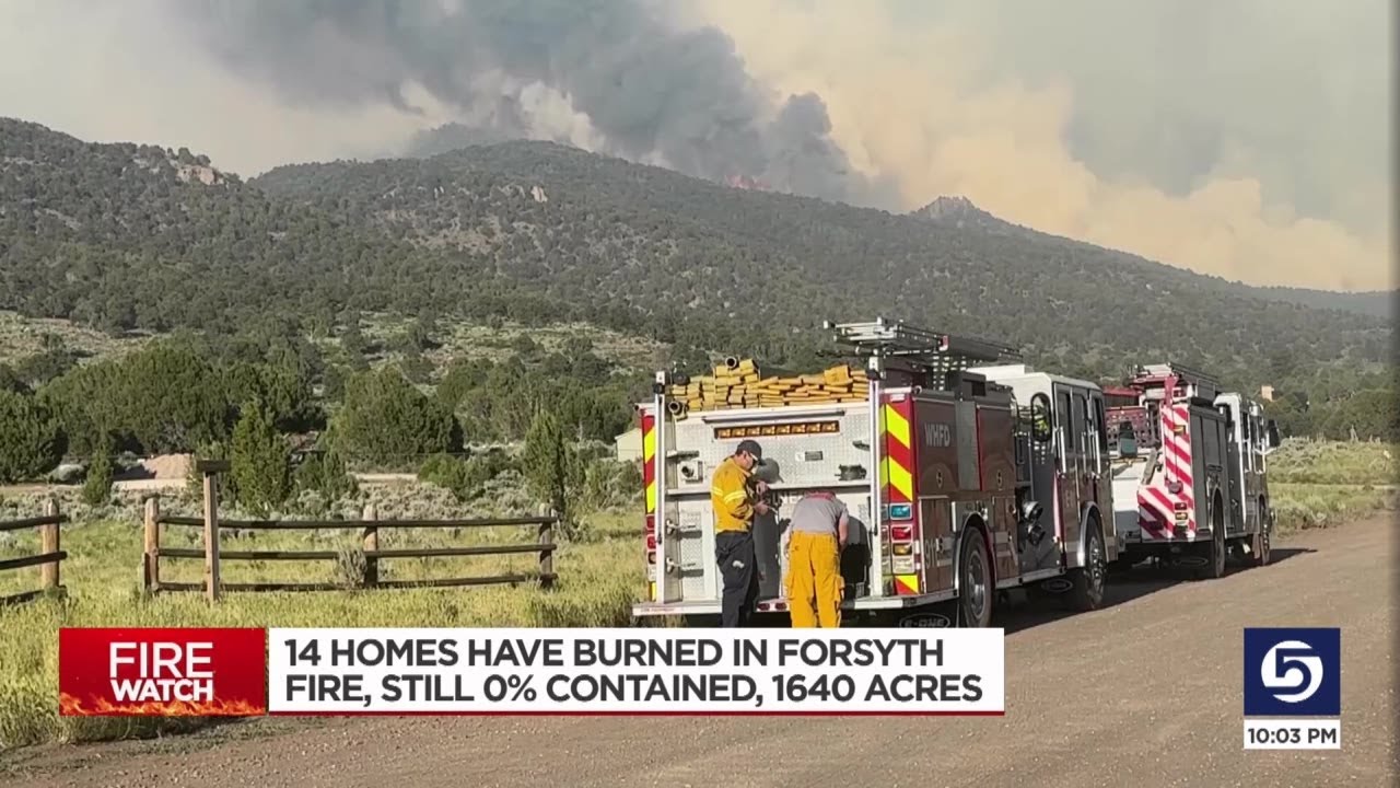 Video: Evacuations widen as Forsyth Fire remains uncontained - KSLTV.com
