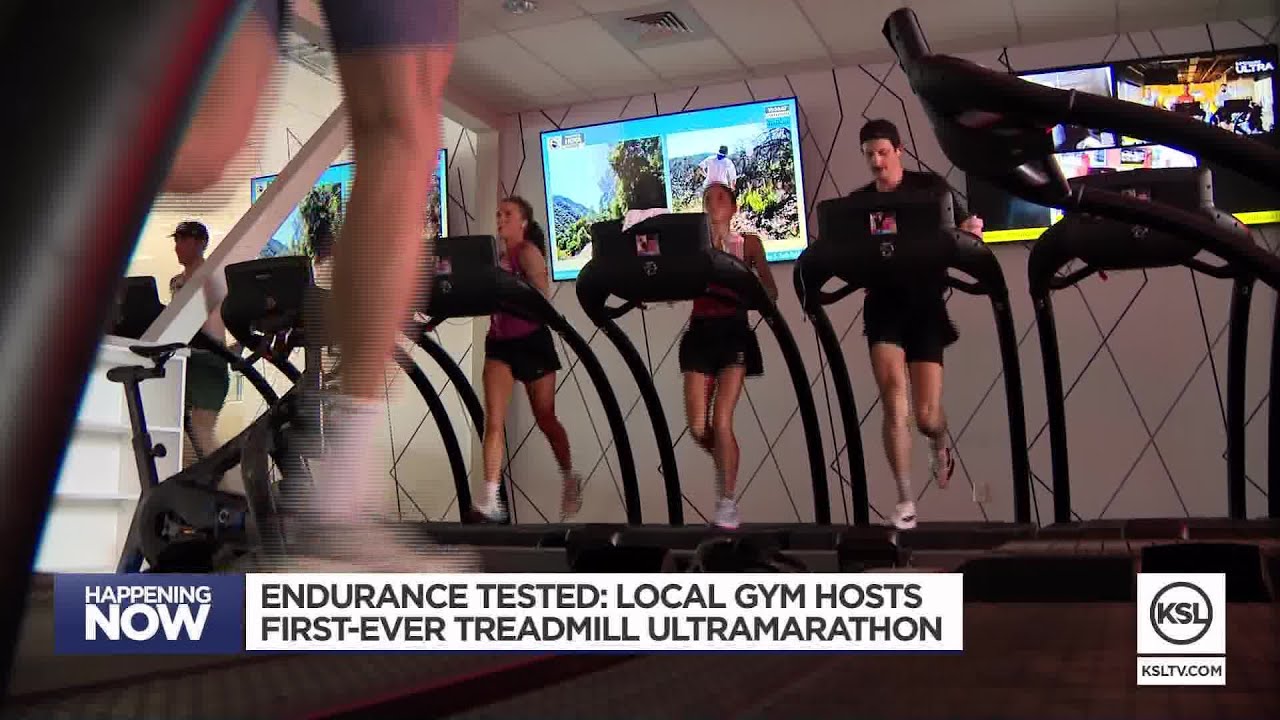 Video: Endurance tested: Local gym hosts first-ever treadmill ...