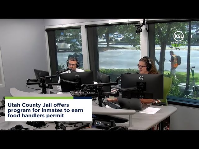 Video: Utah County Jail offers program for inmates to earn food ...