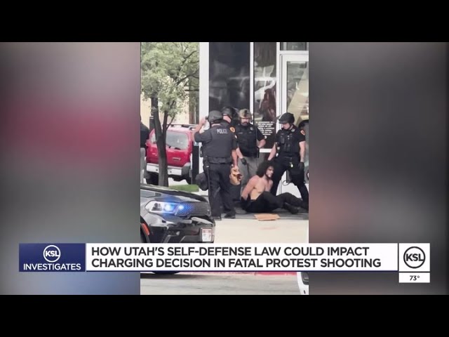 Video: How Utah's self-defense law could impact charging decisions in ...