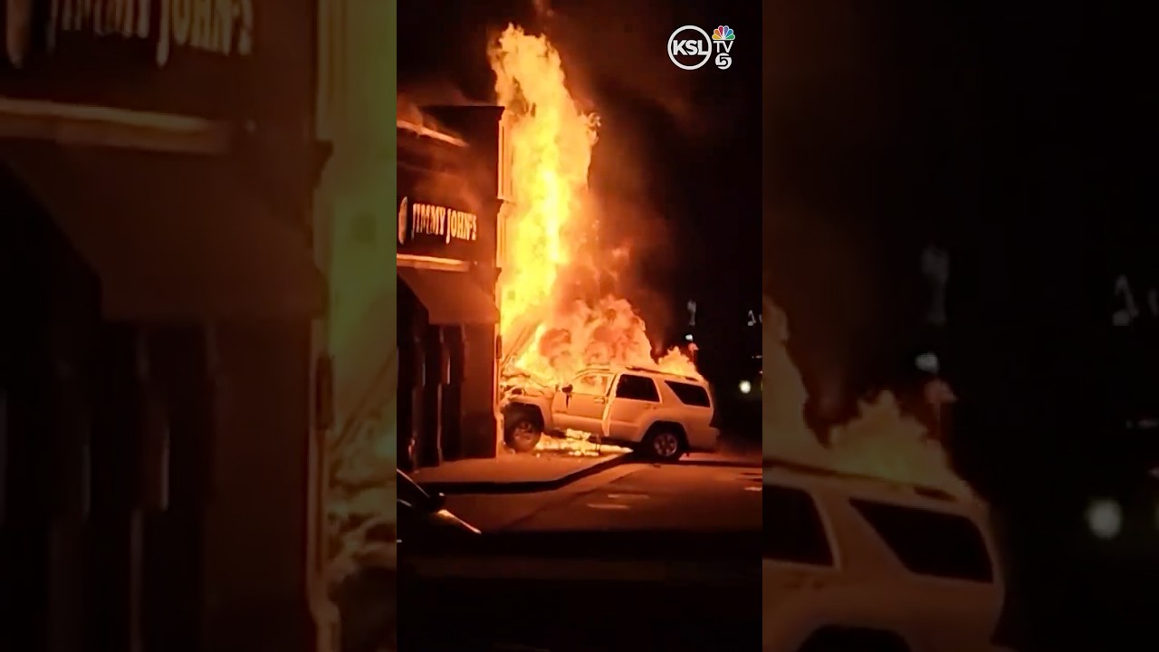 Video: Retired police officer saves woman during Utah gas explosion ...