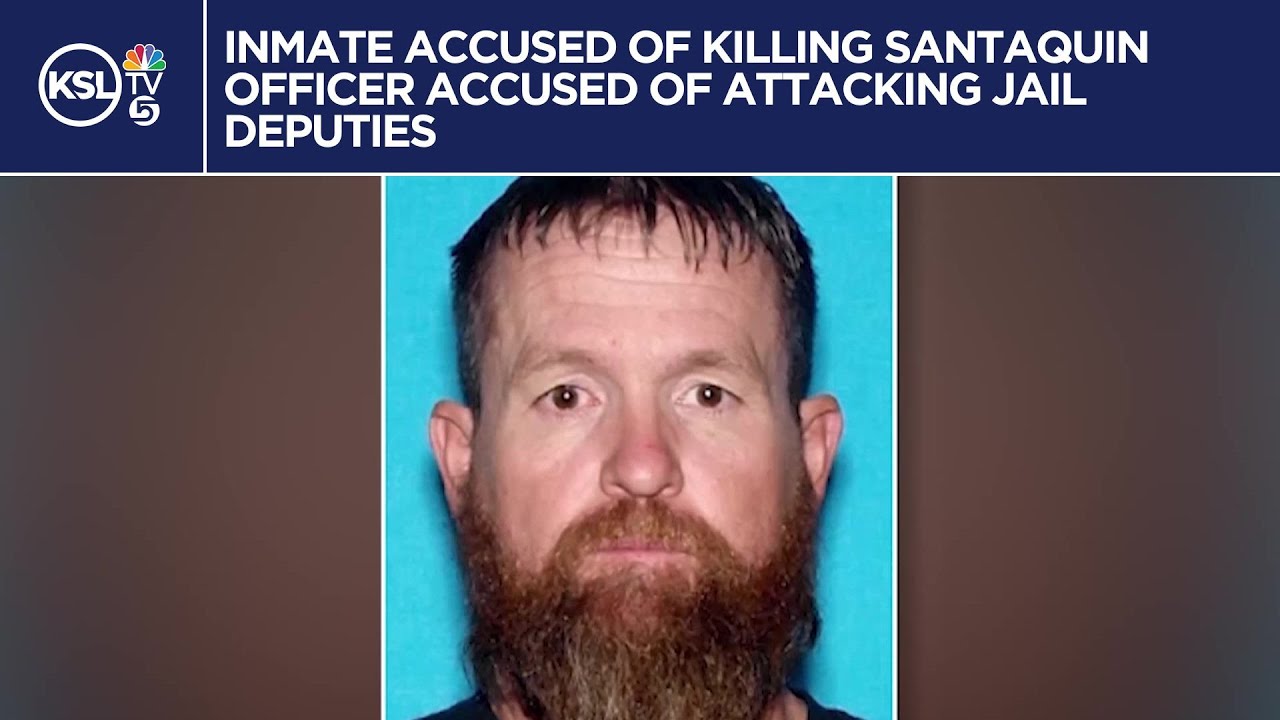 Video: Inmate accused of killing Santaquin officer now accused of ...