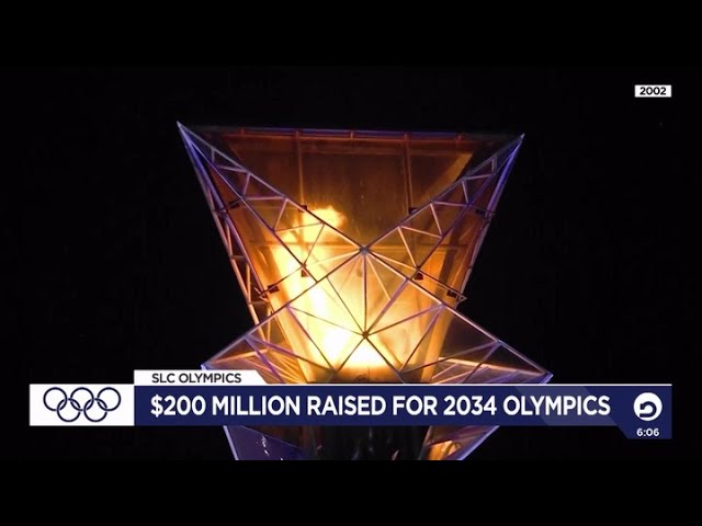 Video: $200 million raised for 2034 Winter Games - KSLTV.com
