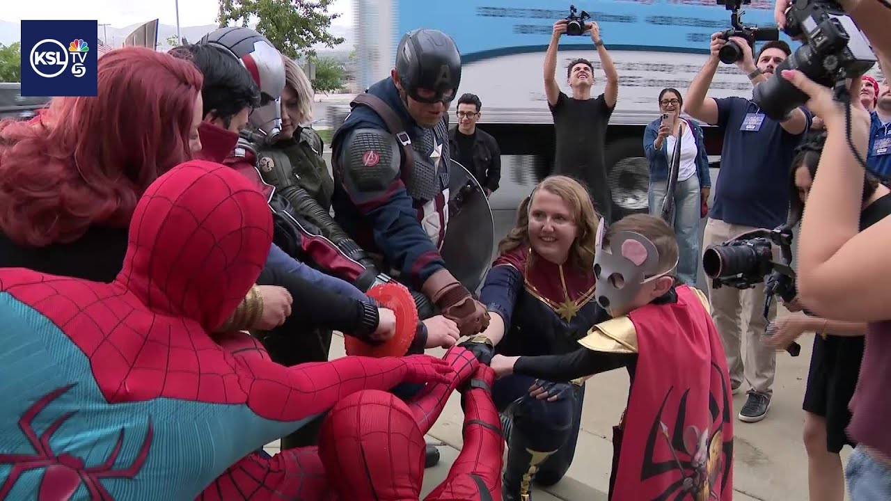 Video: 9-Year-Old Utah boy becomes Superhero for a day, saves ...