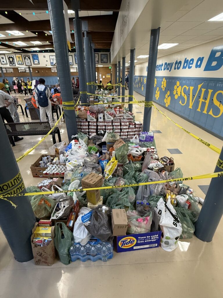 Sky View Students rally to support families impacted by SNAP benefits ending