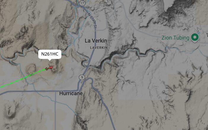 Police say paraglider hit power lines in southern Utah