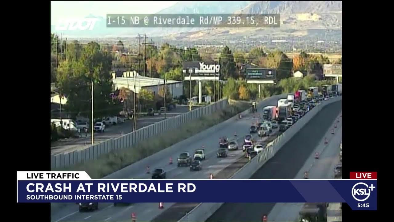 Video: Southbound Interstate 15 crash causes traffic - KSLTV.com