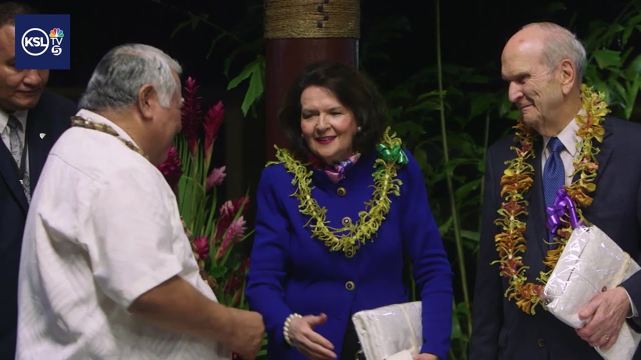 Video: LDS faithful in Samoa reflect on President Nelson's 2019 Visit ...