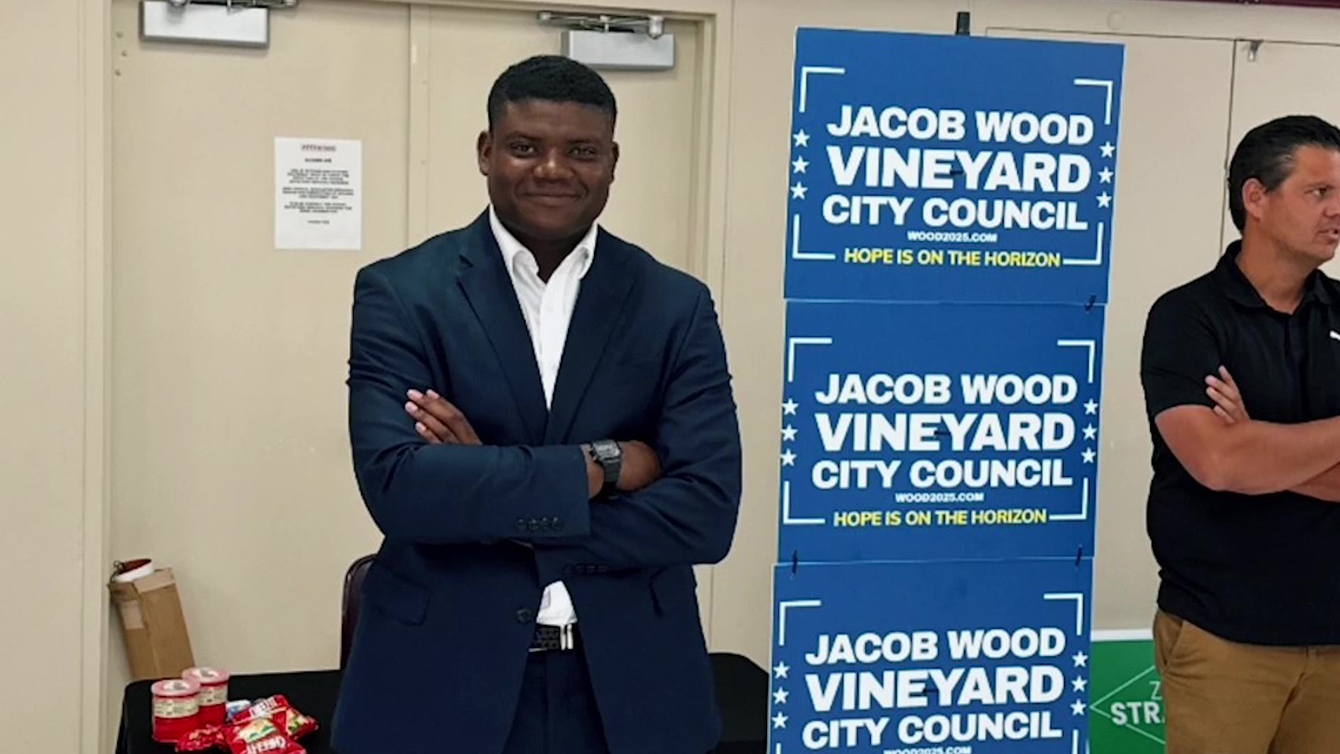 24-year-old makes history as Vineyard's youngest — and first Black ...