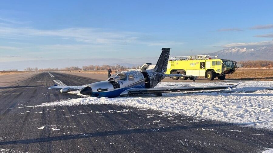 Airplane at Provo Airport catches fire, forcing facility closure - KSLTV.com