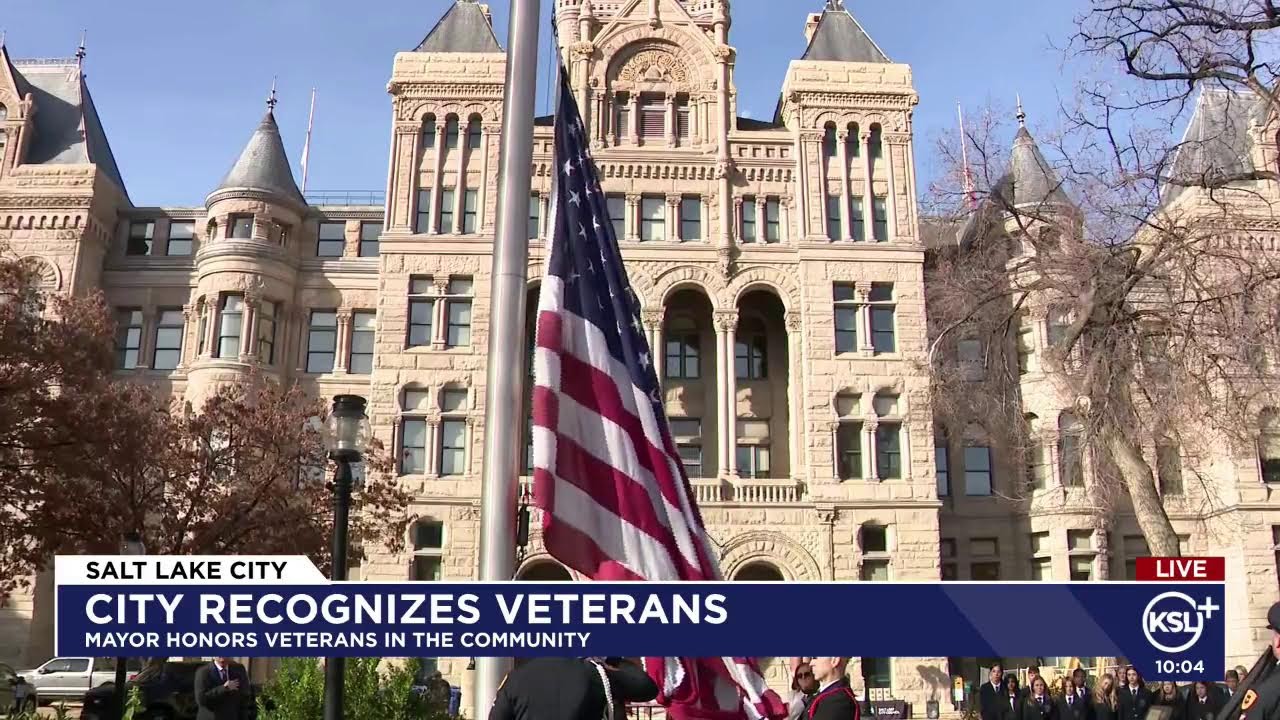 Video: Veterans recognized in Salt Lake City - KSLTV.com
