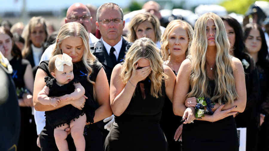Slain Santaquin officer's family sues truck driver accused of killing ...