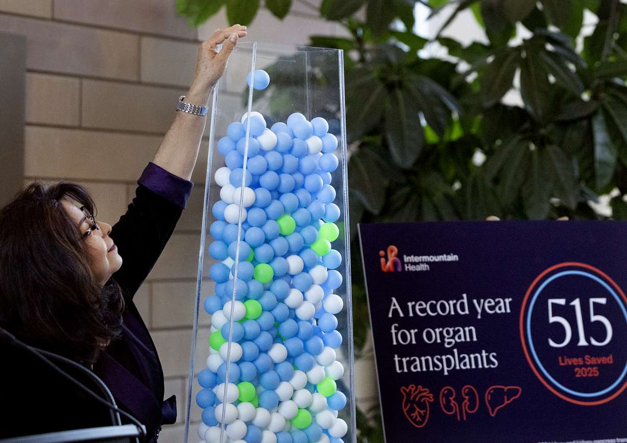 Organ recipients, donor celebrate as Intermountain Health reaches 500 ...